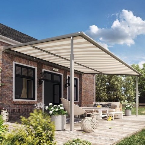 weinor PergoTex II / LED - weinor awnings, patio roofs, Glasoase®