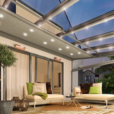 Control unit for weinor awnings and patio roofs