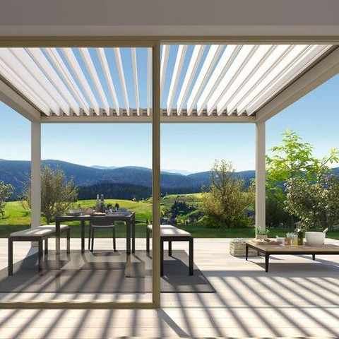 Control unit for weinor awnings and patio roofs